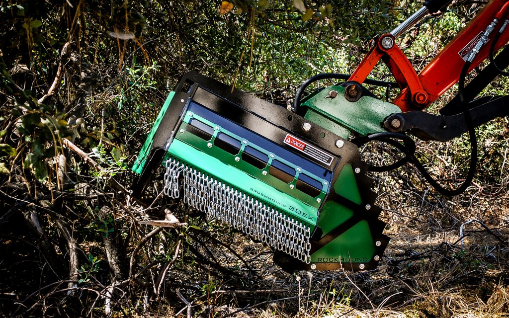 BrushHound | 30EX Excavator Flail Shredder | Valley Tool Mfg