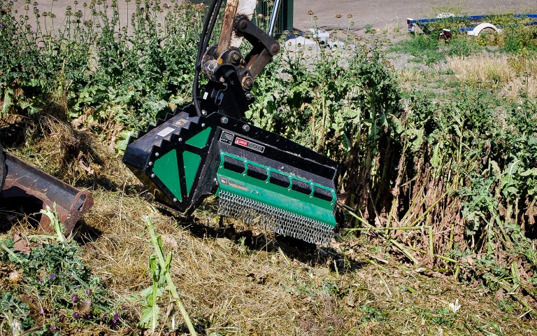 BrushHound | 40EX Excavator Flail Shredder | Valley Tool Mfg