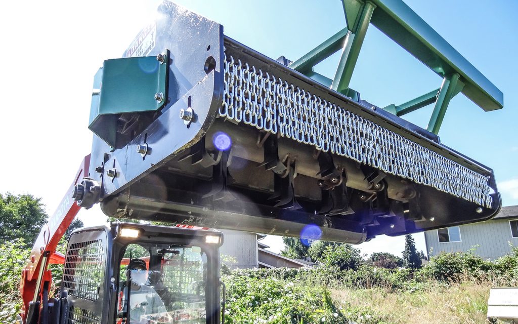BrushHound | FH-Series Skid Steer Flail Shredder | Valley Tool Mfg