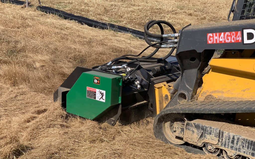 BrushHound | FH-Series Skid Steer Flail Shredder | Valley Tool Mfg